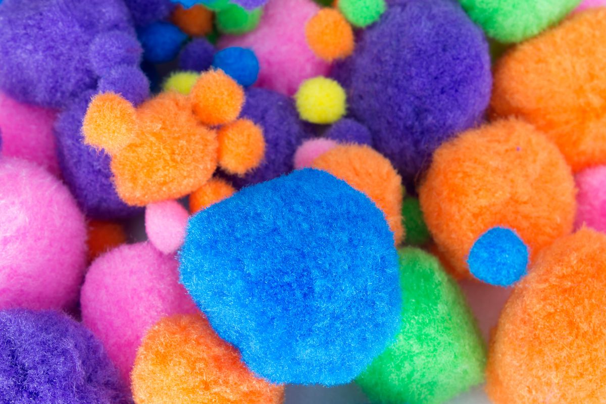 Motor Activities Using Pom Poms